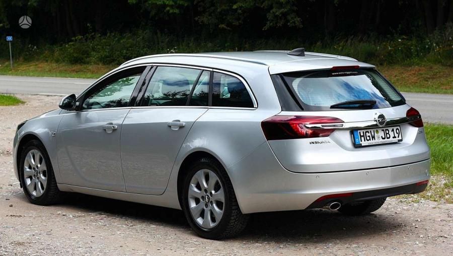Pelēks Opel Insignia 2016 Kretinga, ar dzinēja tilpumu 1.96 L un nobraukumu 202 tūkst. km par 6699 €, foto 13 vietnē AUTOMOTO.COM.LV