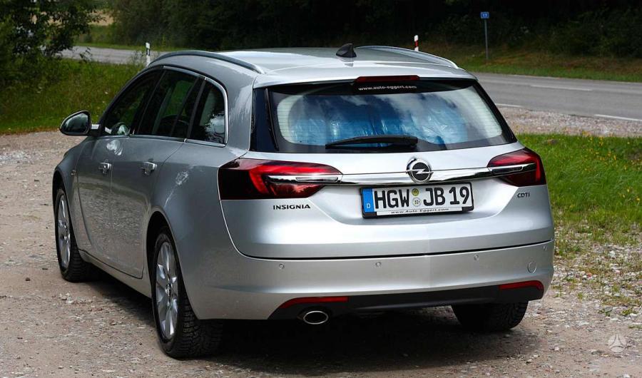 Pelēks Opel Insignia 2016 Kretinga, ar dzinēja tilpumu 1.96 L un nobraukumu 202 tūkst. km par 6699 €, foto 14 vietnē AUTOMOTO.COM.LV