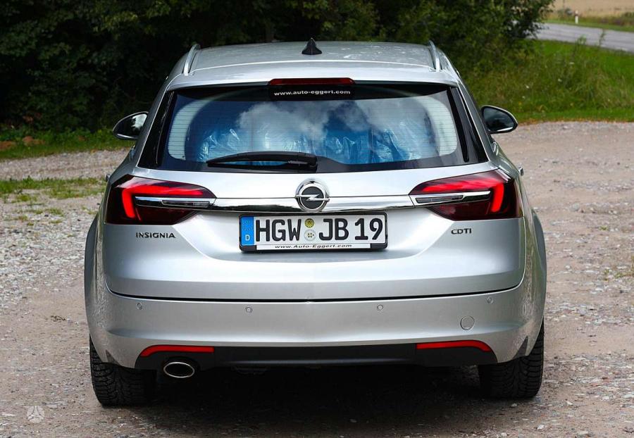 Pelēks Opel Insignia 2016 Kretinga, ar dzinēja tilpumu 1.96 L un nobraukumu 202 tūkst. km par 6699 €, foto 16 vietnē AUTOMOTO.COM.LV
