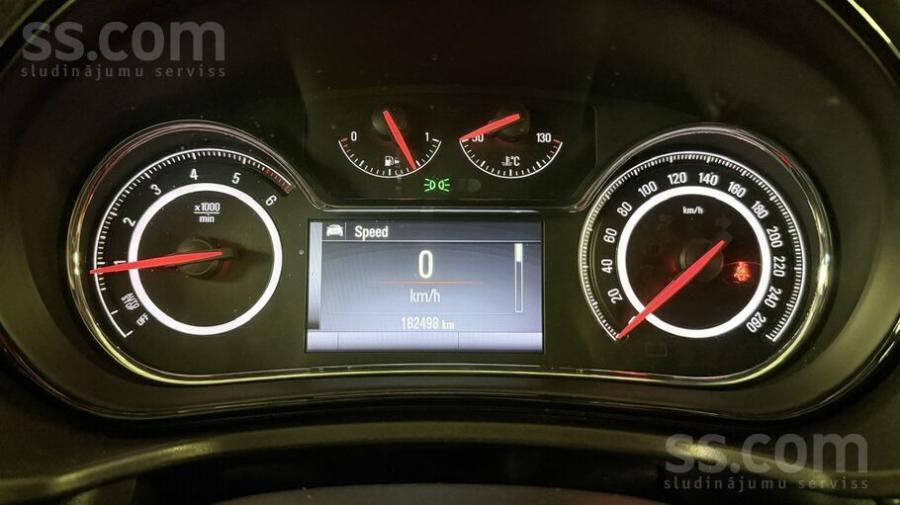 Pelēks Opel Insignia 2016 Rīga, ar dzinēja tilpumu 1.60 L un nobraukumu 182 tūkst. km par 6700 €, foto 9 vietnē AUTOMOTO.COM.LV