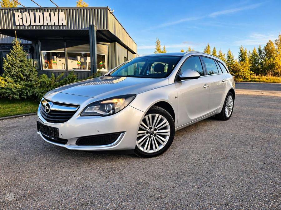 Pelēks Opel Insignia 2016 Pakruojis, ar dzinēja tilpumu 1.60 L un nobraukumu 232 tūkst. km par 4300 €, foto 1 vietnē AUTOMOTO.COM.LV