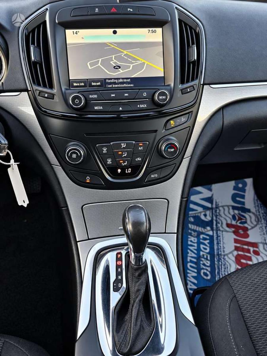 Pelēks Opel Insignia 2016 Pakruojis, ar dzinēja tilpumu 1.60 L un nobraukumu 232 tūkst. km par 4300 €, foto 12 vietnē AUTOMOTO.COM.LV