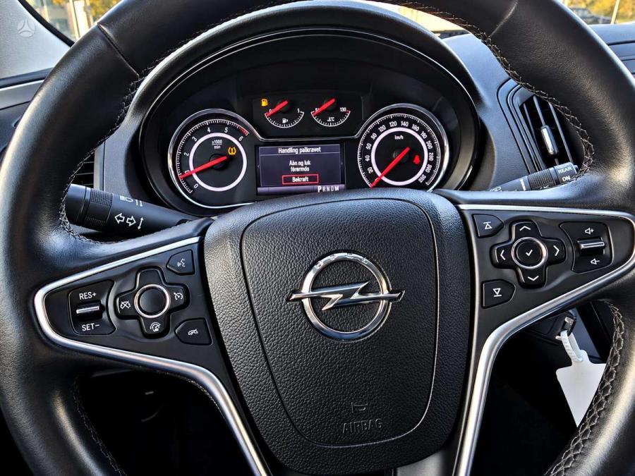 Pelēks Opel Insignia 2016 Pakruojis, ar dzinēja tilpumu 1.60 L un nobraukumu 232 tūkst. km par 4300 €, foto 13 vietnē AUTOMOTO.COM.LV