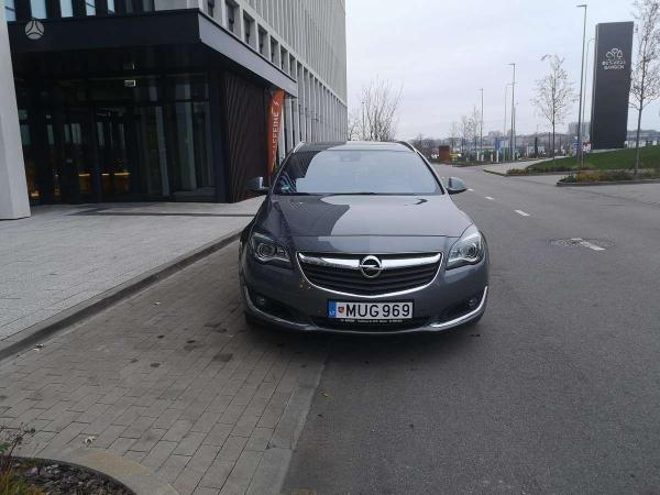 Pelēks Opel Insignia 2017 Viļņa, ar dzinēja tilpumu 1.96 L un nobraukumu 315 tūkst. km par 4999 €, foto 3 vietnē AUTOMOTO.COM.LV