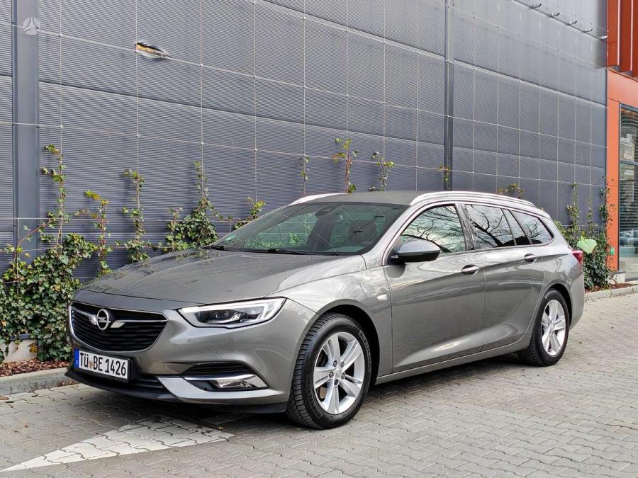 Pelēks Opel Insignia 2018 Klaipėda, ar dzinēja tilpumu 1.96 L un nobraukumu 175 tūkst. km par 11750 €, foto 1 vietnē AUTOMOTO.COM.LV