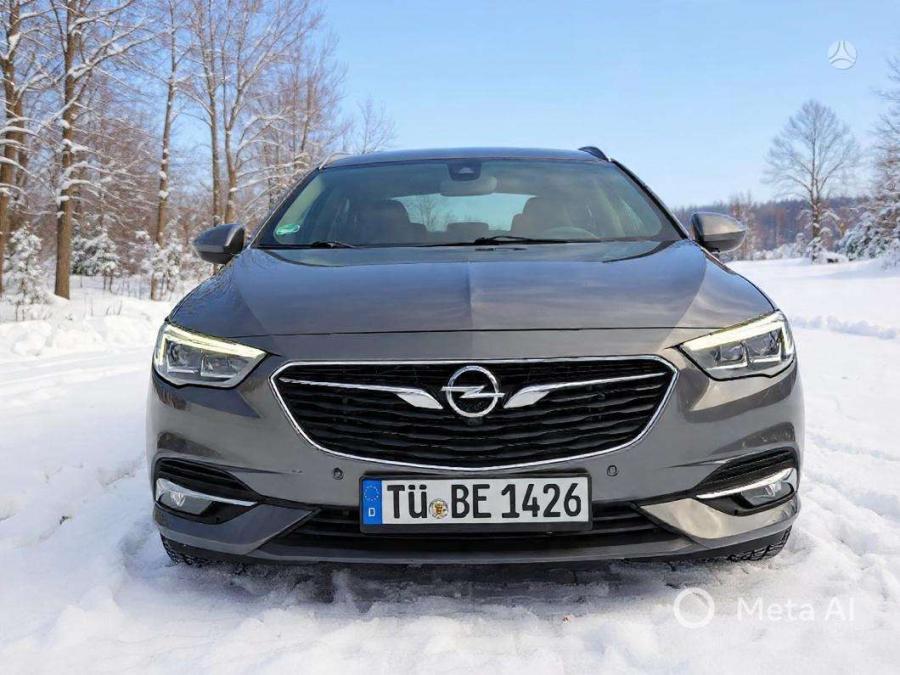 Pelēks Opel Insignia 2018 Klaipėda, ar dzinēja tilpumu 1.96 L un nobraukumu 175 tūkst. km par 10999 €, foto 2 vietnē AUTOMOTO.COM.LV