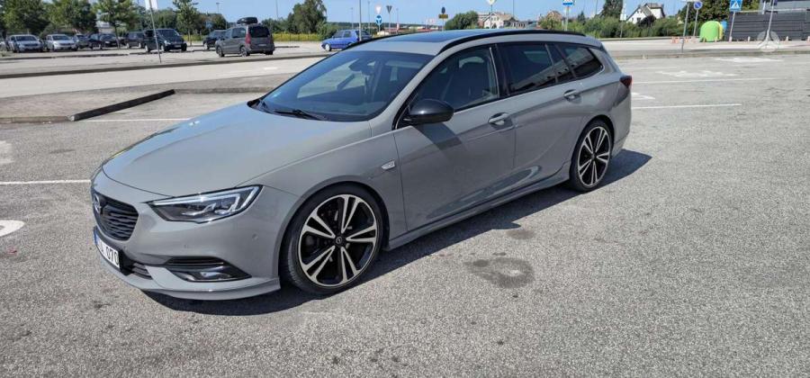 Pelēks Opel Insignia 2018 Klaipėda, ar dzinēja tilpumu 1.96 L un nobraukumu 183 tūkst. km par 13600 €, foto 3 vietnē AUTOMOTO.COM.LV