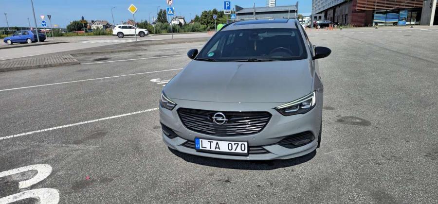 Pelēks Opel Insignia 2018 Klaipėda, ar dzinēja tilpumu 1.96 L un nobraukumu 183 tūkst. km par 13600 €, foto 4 vietnē AUTOMOTO.COM.LV