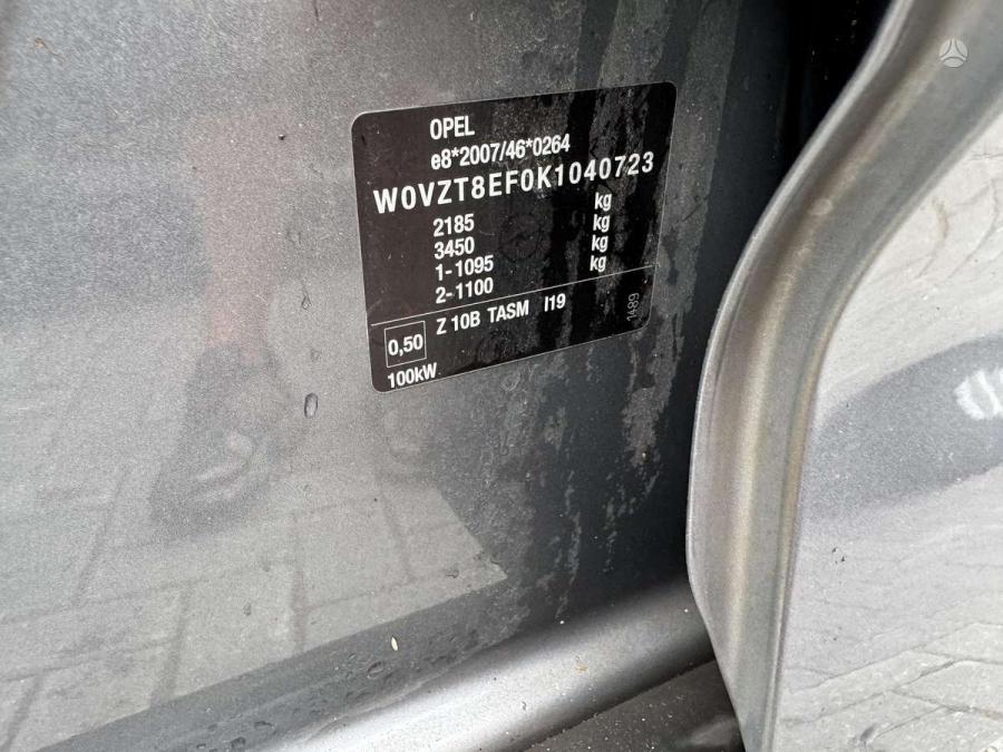 Pelēks Opel Insignia 2019 Telšiai, ar dzinēja tilpumu 1.60 L un nobraukumu 119 tūkst. km par 9300 €, foto 42 vietnē AUTOMOTO.COM.LV
