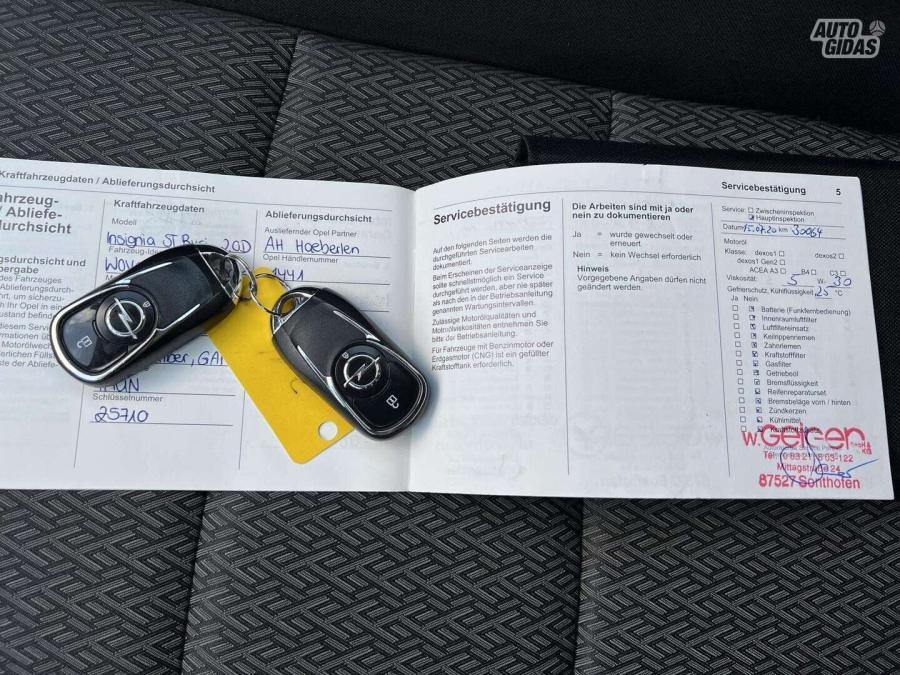 Pelēks Opel Insignia 2019 Šauļi, ar dzinēja tilpumu 2.00 L un nobraukumu 170 tūkst. km par 9400 €, foto 28 vietnē AUTOMOTO.COM.LV