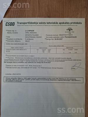 Pelēks Opel Insignia 2019 Rīga, ar dzinēja tilpumu 2.00 L un nobraukumu 100 tūkst. km par 16500 €, foto 33 vietnē AUTOMOTO.COM.LV