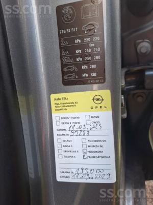 Pelēks Opel Insignia 2019 Rīga, ar dzinēja tilpumu 2.00 L un nobraukumu 100 tūkst. km par 16500 €, foto 35 vietnē AUTOMOTO.COM.LV