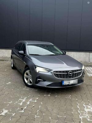 Grey Opel Insignia 2021 in Vilnius, with an engine capacity of 1.50 L and mileage of 111 thousand km for 11300 €, photo  on AUTOMOTO.COM.LV