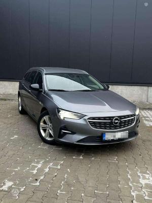 Grey Opel Insignia 2021 in Vilnius, with an engine capacity of 1.50 L and mileage of 111 thousand km for 10400 €, photo  on AUTOMOTO.COM.LV