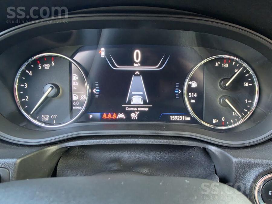 Grey Opel Insignia 2021 in Riga, with an engine capacity of 2.00 L and mileage of 159 thousand km for 13650 €, photo 14 on AUTOMOTO.COM.LV