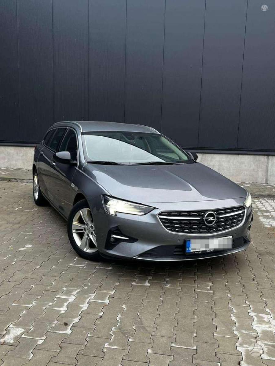 Grey Opel Insignia 2021 in Vilnius, with an engine capacity of 1.50 L and mileage of 111 thousand km for 10300 €, photo 1 on AUTOMOTO.COM.LV