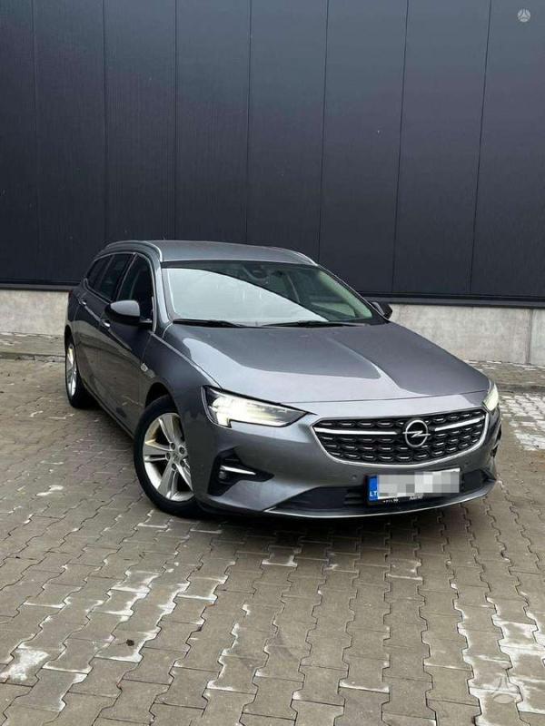 Pelēks Opel Insignia 2021 Viļņa, ar dzinēja tilpumu 1.50 L un nobraukumu 117 tūkst. km par 10300 €, foto 1 vietnē AUTOMOTO.COM.LV