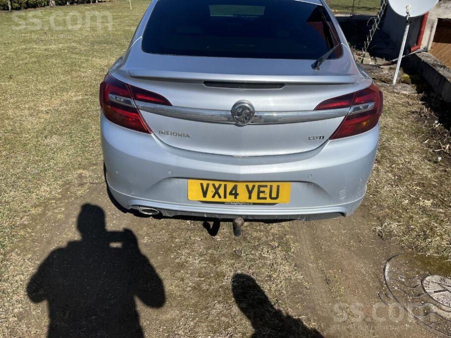 Opel Insignia 2014 Liepāja, ar dzinēja tilpumu 2.00 L un nobraukumu 230 tūkst. km par 1800 €, foto 6 vietnē AUTOMOTO.COM.LV