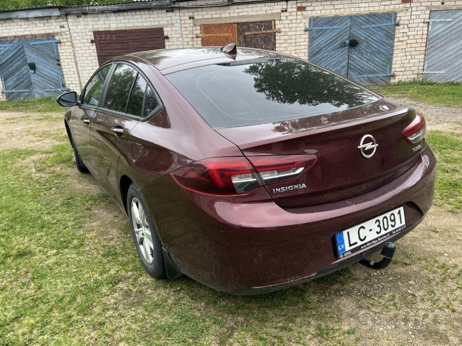 Sarkans Opel Insignia 2018 Aizkraukle, ar dzinēja tilpumu 1.50 L un nobraukumu 114 tūkst. km par 11000 €, foto 3 vietnē AUTOMOTO.COM.LV