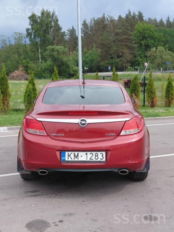 Sarkans Opel Insignia 2010 Rīga, ar dzinēja tilpumu 1.60 L un nobraukumu 311 tūkst. km par 2400 €, foto 5 vietnē AUTOMOTO.COM.LV