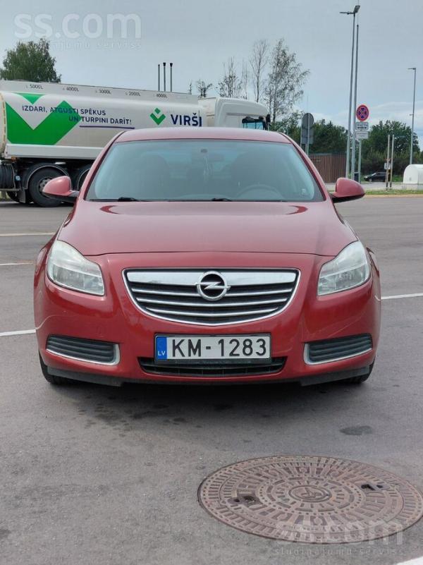 Sarkans Opel Insignia 2010 Rīga, ar dzinēja tilpumu 1.60 L un nobraukumu 311 tūkst. km par 2400 €, foto 6 vietnē AUTOMOTO.COM.LV