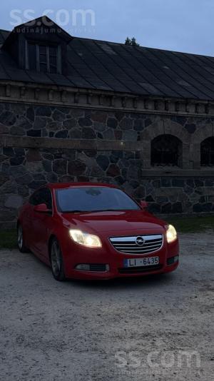 Sarkans Opel Insignia 2010 Rīga, ar dzinēja tilpumu 2.00 L un nobraukumu 313 tūkst. km par 3400 €, foto  vietnē AUTOMOTO.COM.LV