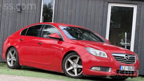 Sarkans Opel Insignia 2010 Rīga, ar dzinēja tilpumu 2.00 L un nobraukumu 305 tūkst. km par 2450 €, foto 1 vietnē AUTOMOTO.COM.LV