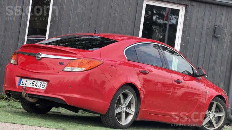 Sarkans Opel Insignia 2010 Rīga, ar dzinēja tilpumu 2.00 L un nobraukumu 305 tūkst. km par 2450 €, foto 5 vietnē AUTOMOTO.COM.LV