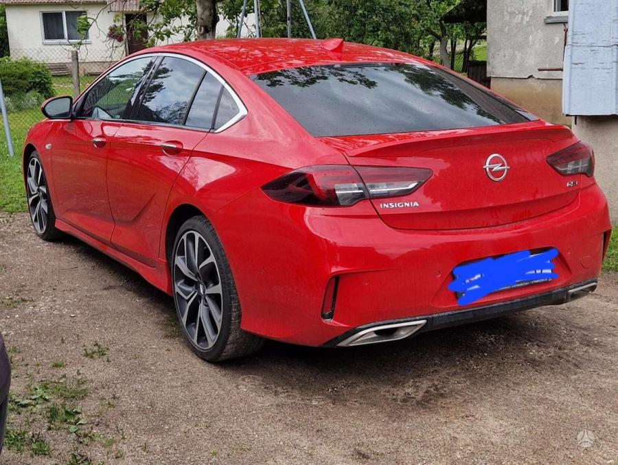 Sarkans Opel Insignia 2018 Kauņa, ar dzinēja tilpumu 1.96 L un nobraukumu 0 tūkst. km par 15000 €, foto 3 vietnē AUTOMOTO.COM.LV