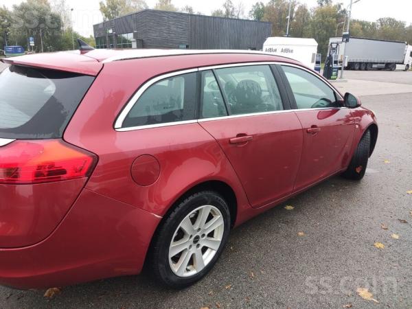 Sarkans Opel Insignia 2009 Tukums, ar dzinēja tilpumu 2.00 L un nobraukumu 350 tūkst. km par 2200 €, foto 8 vietnē AUTOMOTO.COM.LV
