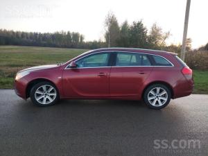 Sarkans Opel Insignia 2009 Tukums, ar dzinēja tilpumu 2.00 L un nobraukumu 360 tūkst. km par 2100 €, foto  vietnē AUTOMOTO.COM.LV