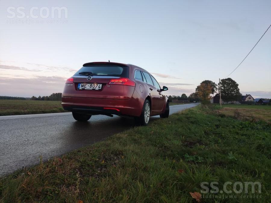 Sarkans Opel Insignia 2009 Tukums, ar dzinēja tilpumu 2.00 L un nobraukumu 360 tūkst. km par 2100 €, foto 3 vietnē AUTOMOTO.COM.LV