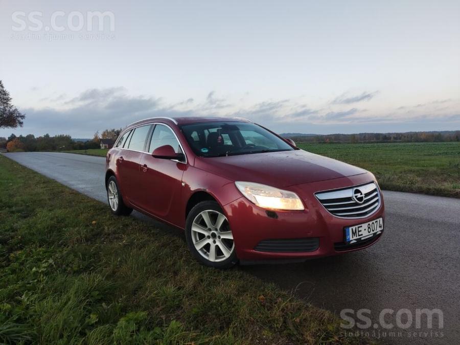 Sarkans Opel Insignia 2009 Tukums, ar dzinēja tilpumu 2.00 L un nobraukumu 360 tūkst. km par 2100 €, foto 7 vietnē AUTOMOTO.COM.LV