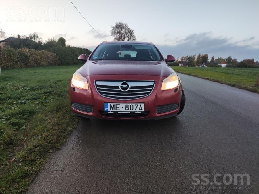 Sarkans Opel Insignia 2009 Tukums, ar dzinēja tilpumu 2.00 L un nobraukumu 360 tūkst. km par 2100 €, foto 8 vietnē AUTOMOTO.COM.LV