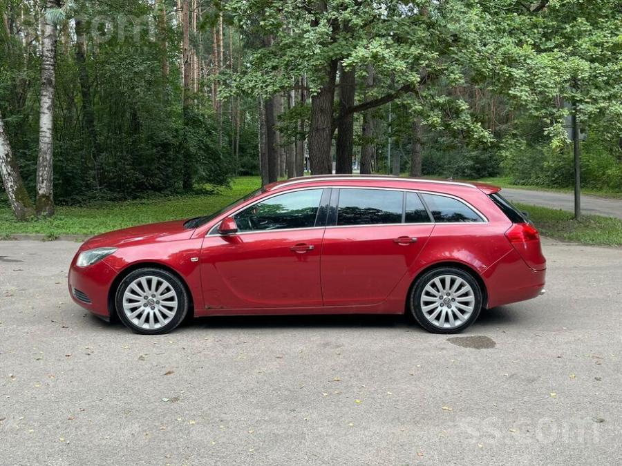 Sarkans Opel Insignia 2010 Rīga, ar dzinēja tilpumu 2.00 L un nobraukumu 0 tūkst. km par 3499 €, foto 3 vietnē AUTOMOTO.COM.LV