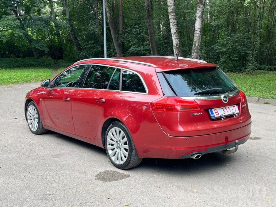 Sarkans Opel Insignia 2010 Rīga, ar dzinēja tilpumu 2.00 L un nobraukumu 0 tūkst. km par 3499 €, foto 4 vietnē AUTOMOTO.COM.LV