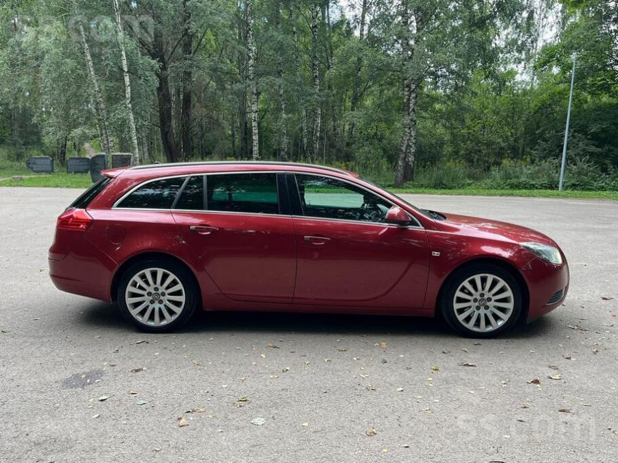 Sarkans Opel Insignia 2010 Rīga, ar dzinēja tilpumu 2.00 L un nobraukumu 0 tūkst. km par 3499 €, foto 7 vietnē AUTOMOTO.COM.LV