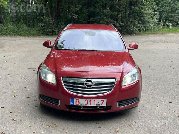 Sarkans Opel Insignia 2010 Rīga, ar dzinēja tilpumu 2.00 L un nobraukumu 0 tūkst. km par 3499 €, foto 8 vietnē AUTOMOTO.COM.LV