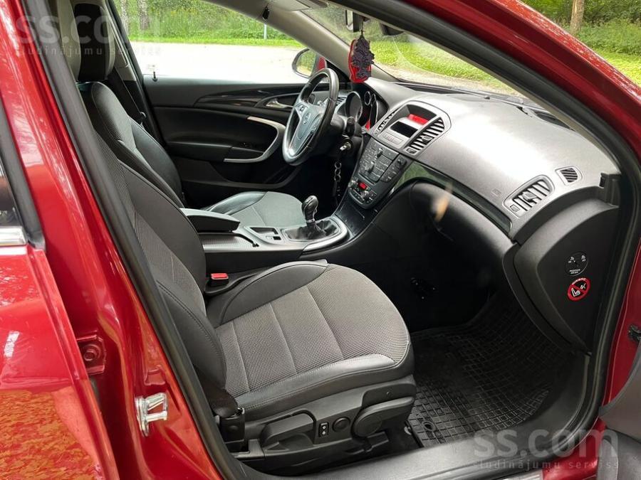 Sarkans Opel Insignia 2010 Rīga, ar dzinēja tilpumu 2.00 L un nobraukumu 0 tūkst. km par 3499 €, foto 21 vietnē AUTOMOTO.COM.LV