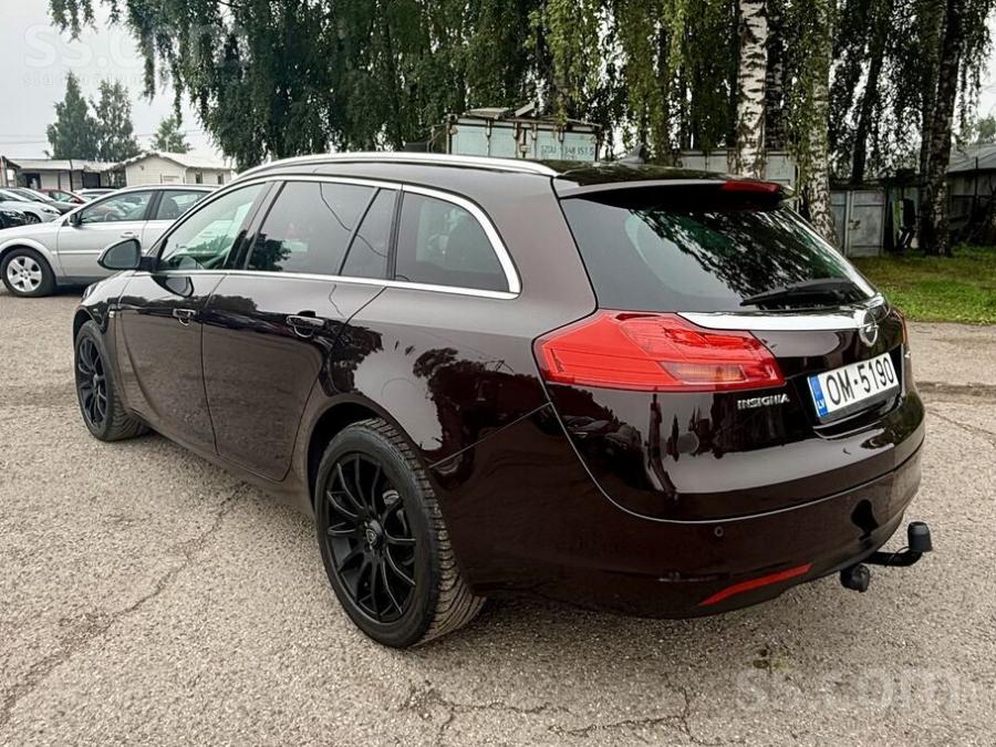 Sarkans Opel Insignia 2011 Rīga, ar dzinēja tilpumu 2.00 L un nobraukumu 0 tūkst. km par 4550 €, foto 6 vietnē AUTOMOTO.COM.LV