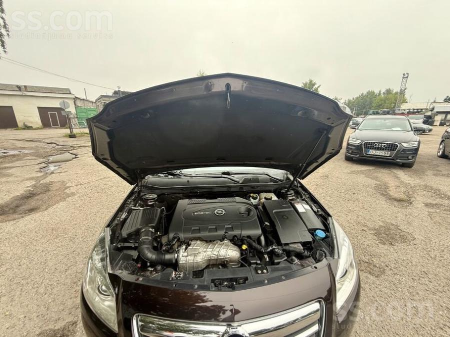Sarkans Opel Insignia 2011 Rīga, ar dzinēja tilpumu 2.00 L un nobraukumu 0 tūkst. km par 4550 €, foto 9 vietnē AUTOMOTO.COM.LV