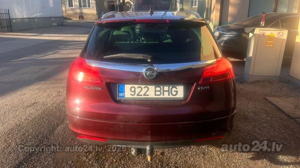 Sarkans Opel Insignia 2012 Tallina, ar dzinēja tilpumu 2.00 L un nobraukumu 264 tūkst. km par 5499 €, foto 6 vietnē AUTOMOTO.COM.LV