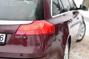Sarkans Opel Insignia 2013 Jūrmala, ar dzinēja tilpumu 2.00 L un nobraukumu 250 tūkst. km par 5300 €, foto 9 vietnē AUTOMOTO.COM.LV