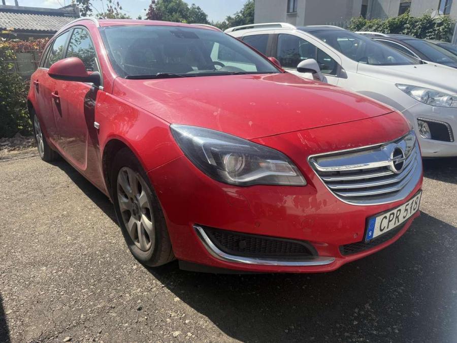 Sarkans Opel Insignia 2014 Kauņa, ar dzinēja tilpumu 2.00 L un nobraukumu 203 tūkst. km par 2100 €, foto 5 vietnē AUTOMOTO.COM.LV