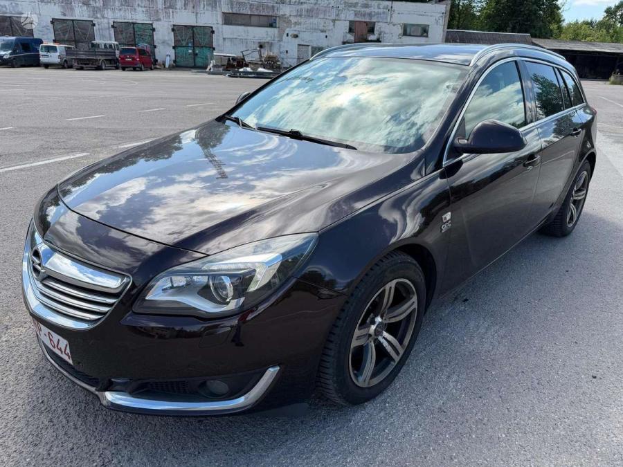 Sarkans Opel Insignia 2014 Raseiniai, ar dzinēja tilpumu 1.96 L un nobraukumu 285 tūkst. km par 3900 €, foto 1 vietnē AUTOMOTO.COM.LV