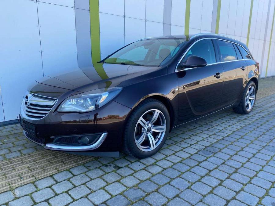 Sarkans Opel Insignia 2014 Raseiniai, ar dzinēja tilpumu 1.96 L un nobraukumu 285 tūkst. km par 4300 €, foto 1 vietnē AUTOMOTO.COM.LV