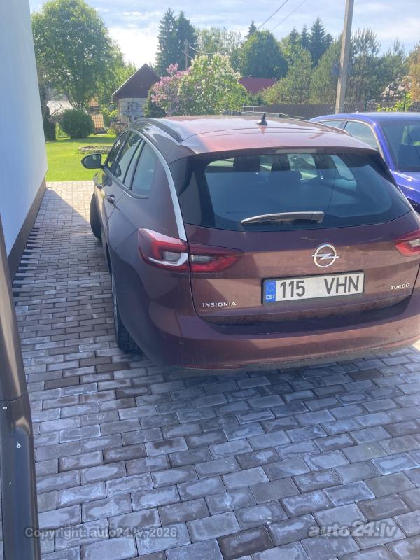Sarkans Opel Insignia 2019 Tallina, ar dzinēja tilpumu 1.50 L un nobraukumu 104 tūkst. km par 10500 €, foto 1 vietnē AUTOMOTO.COM.LV