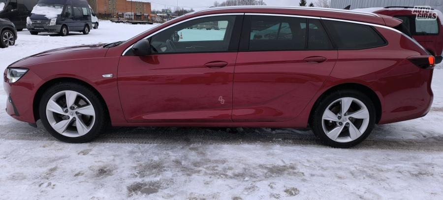 Red Opel Insignia 2021 in Siauliai, with an engine capacity of 1.50 L and mileage of 202 thousand km for 10550 €, photo 7 on AUTOMOTO.COM.LV