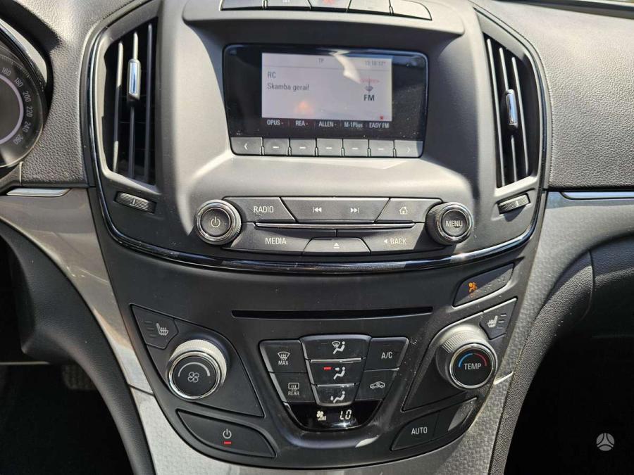Opel Insignia 2014 in Vilnius, with an engine capacity of 1.96 L and mileage of 150 thousand km for 5949 €, photo 29 on AUTOMOTO.COM.LV