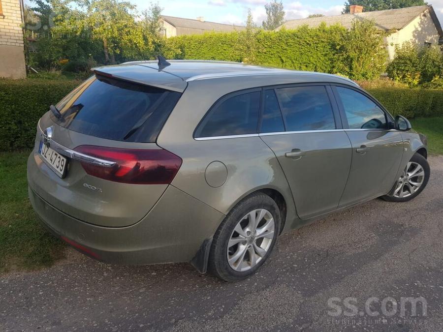 Opel Insignia 2015 Saldus, ar dzinēja tilpumu 2.00 L un nobraukumu 271 tūkst. km par 5200 €, foto 3 vietnē AUTOMOTO.COM.LV